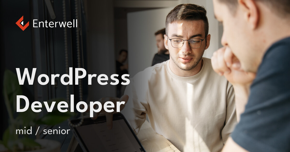 WordPress developer - mid/senior - Enterwell